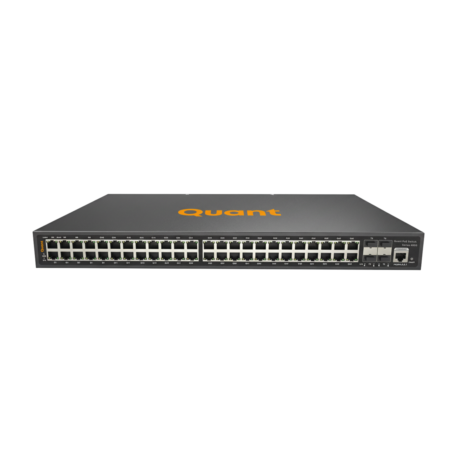 4800 Series – 48-Port Gigabit PoE+ L3 Managed Switch with 4 × 1/10G SFP+ uplinks – Q-M-4800-48P ...