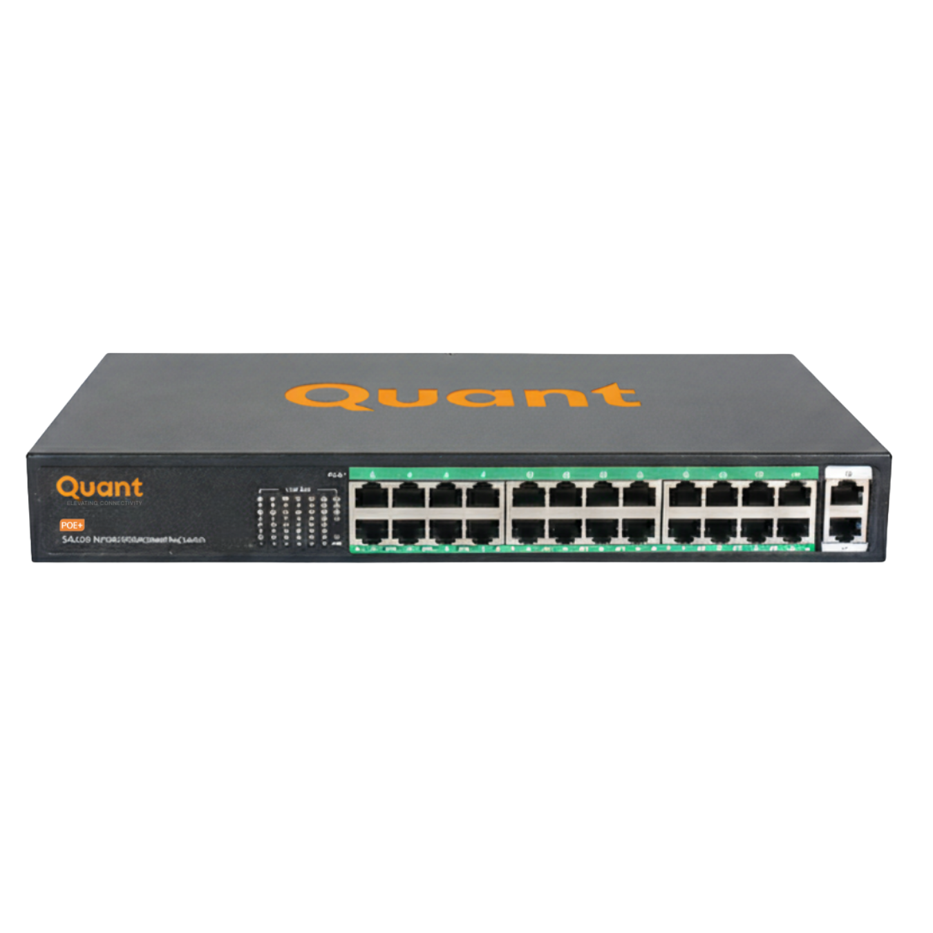 208 Series – 10M/250 meters transmission gigabit uplink 26-port PoE ...